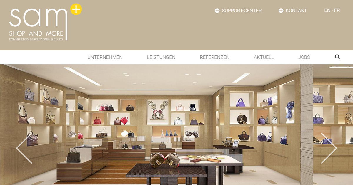 sam construction & facility | retail facility management